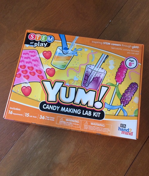 Yum! Candy Making Lab Kit #STEM at Play #giftidea ~ Planet Weidknecht